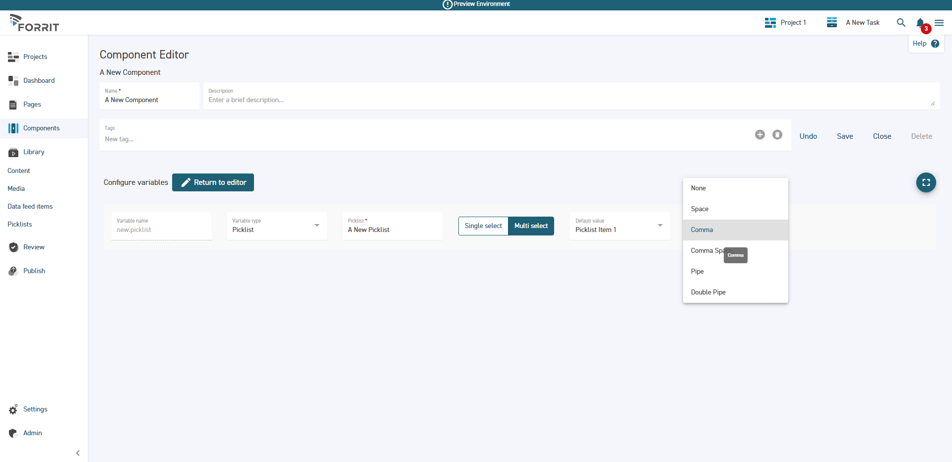 Setting Up A Picklist Within A Component V3 1